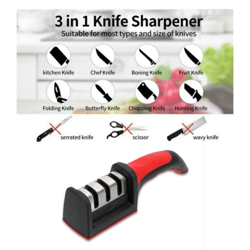 Amazing Home 3 Stages Knife Sharpener – AmazingHome.my